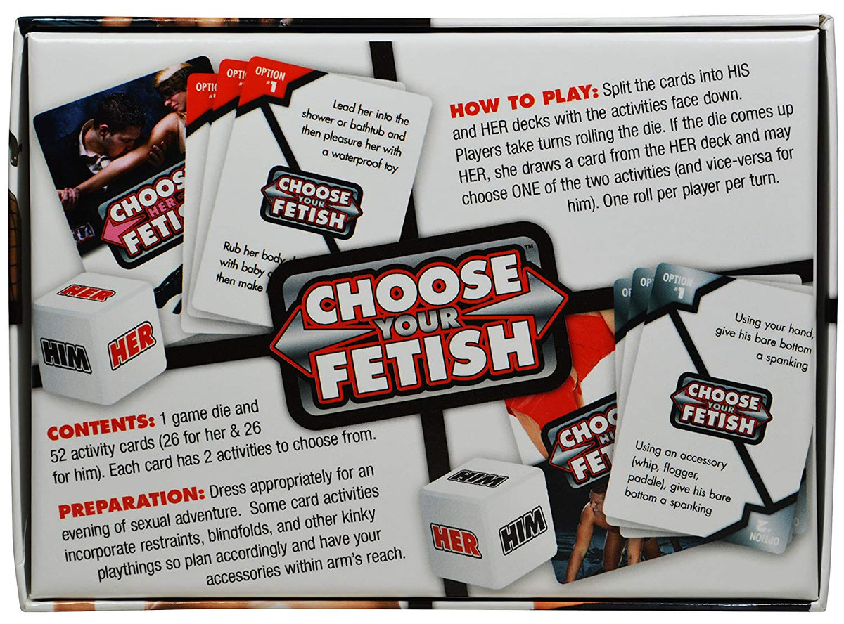 Choose Your Fetish Game – Kissy Games